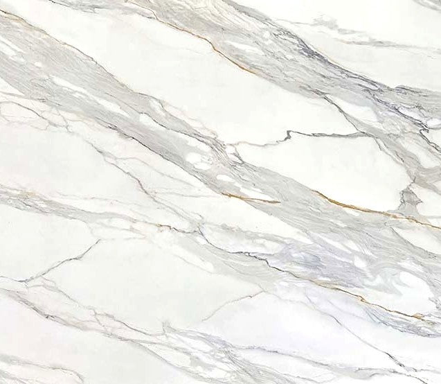 Calacatta Santiago Printed 3D Quartz